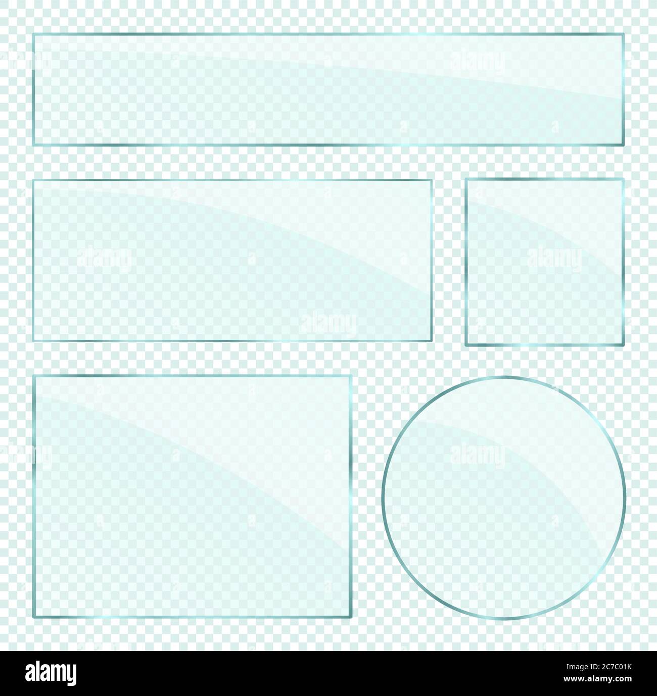 Transparent glass wall Stock Vector Images - Alamy