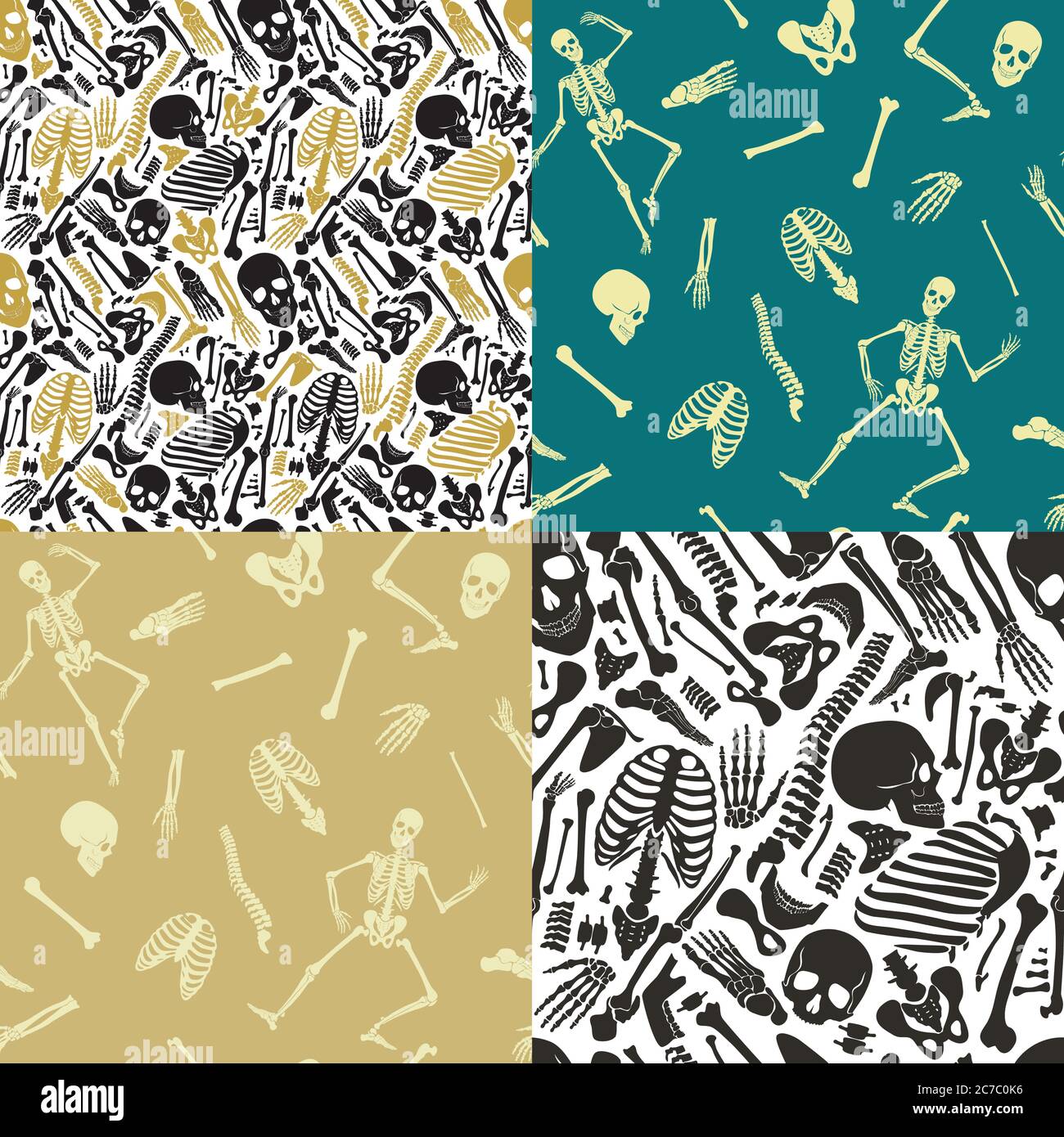 Dead body human skulls Stock Vector Images - Alamy