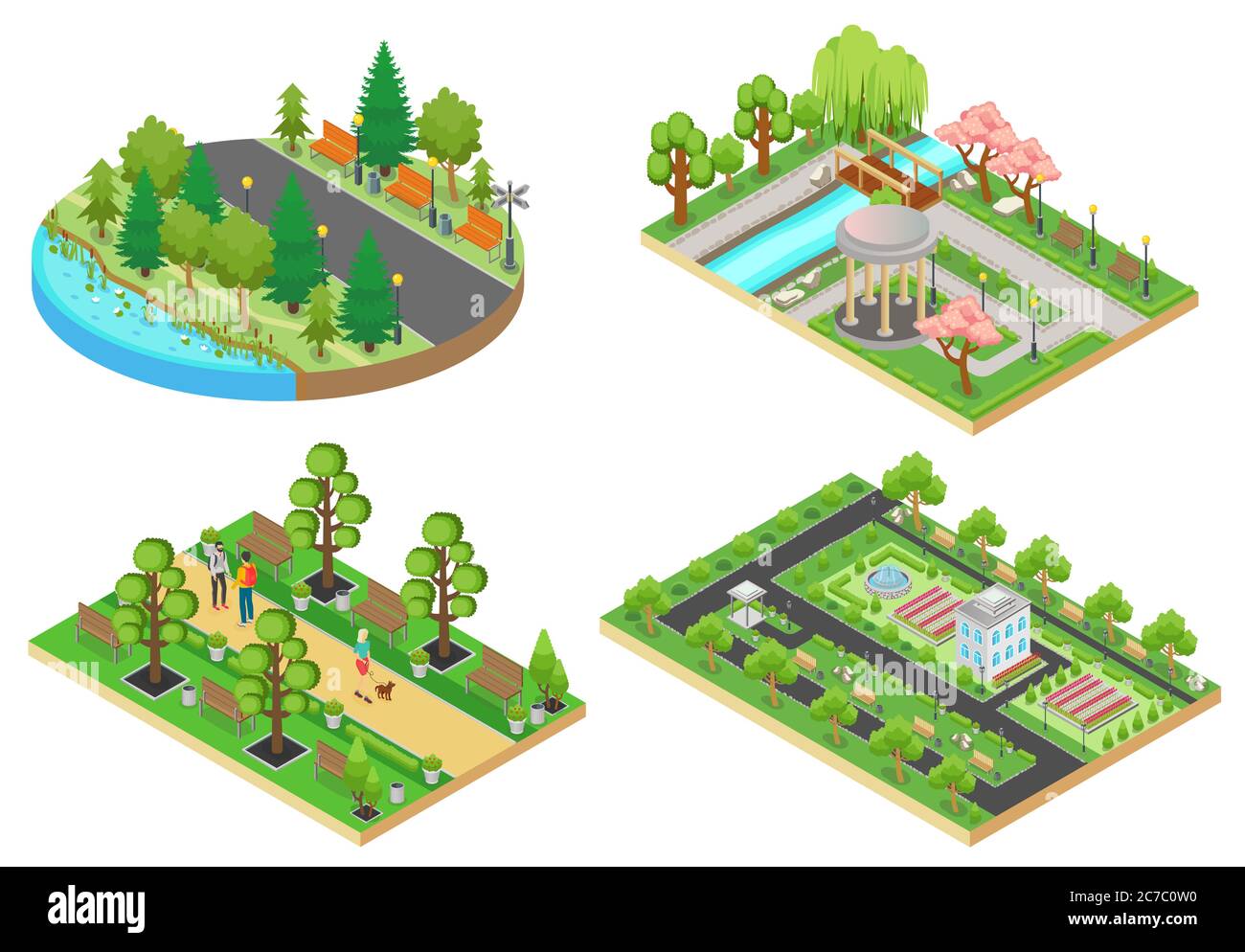 Riding alley Stock Vector Images - Alamy