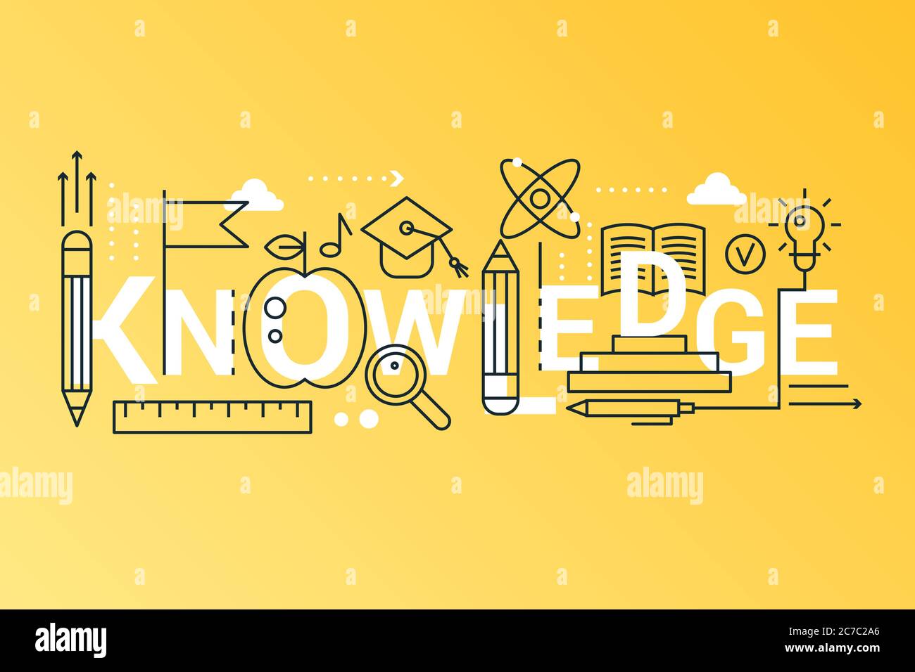 Training program line icons Stock Vector Images - Alamy