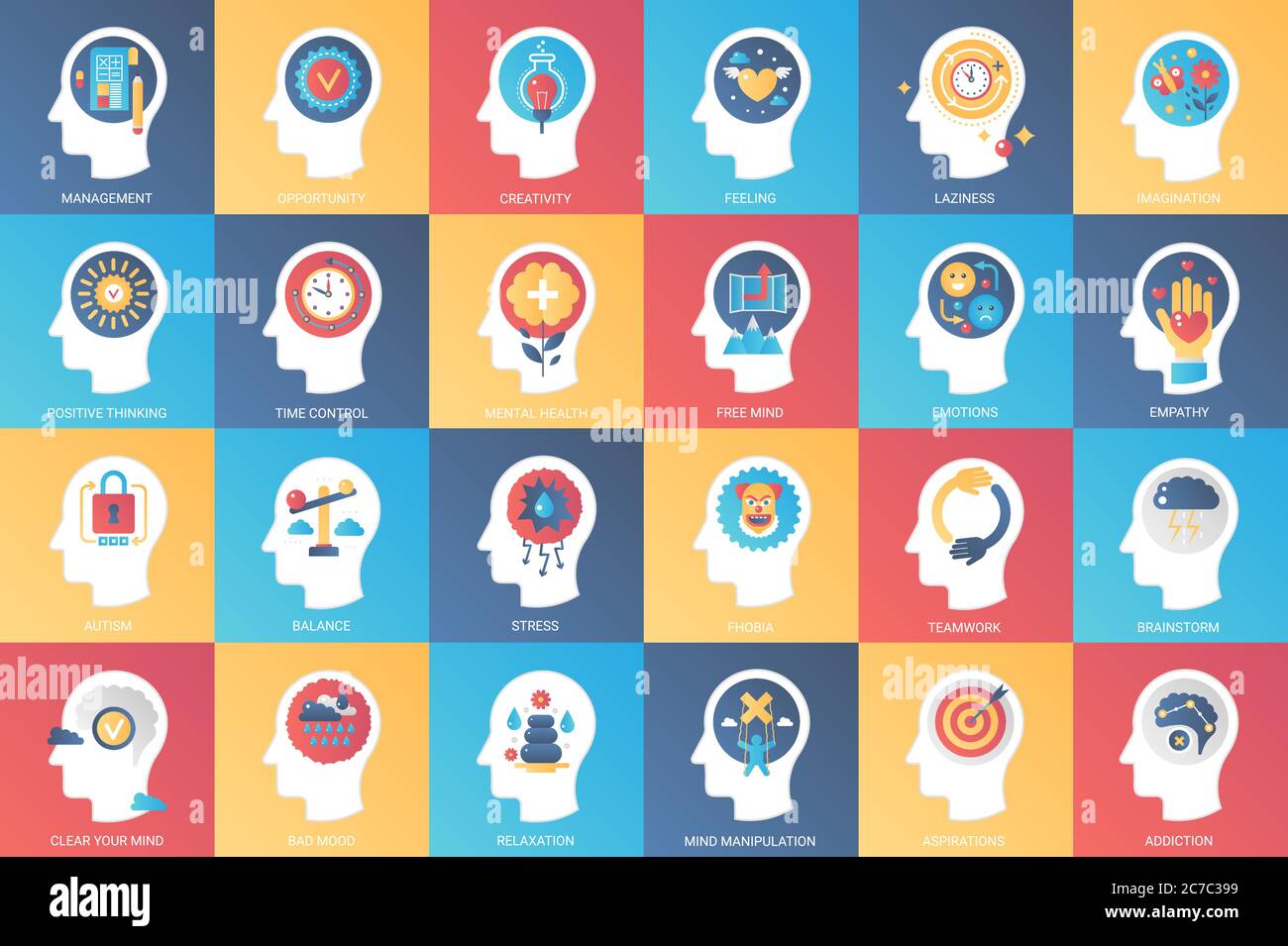 Creativity design process graphics Stock Vector Images - Alamy