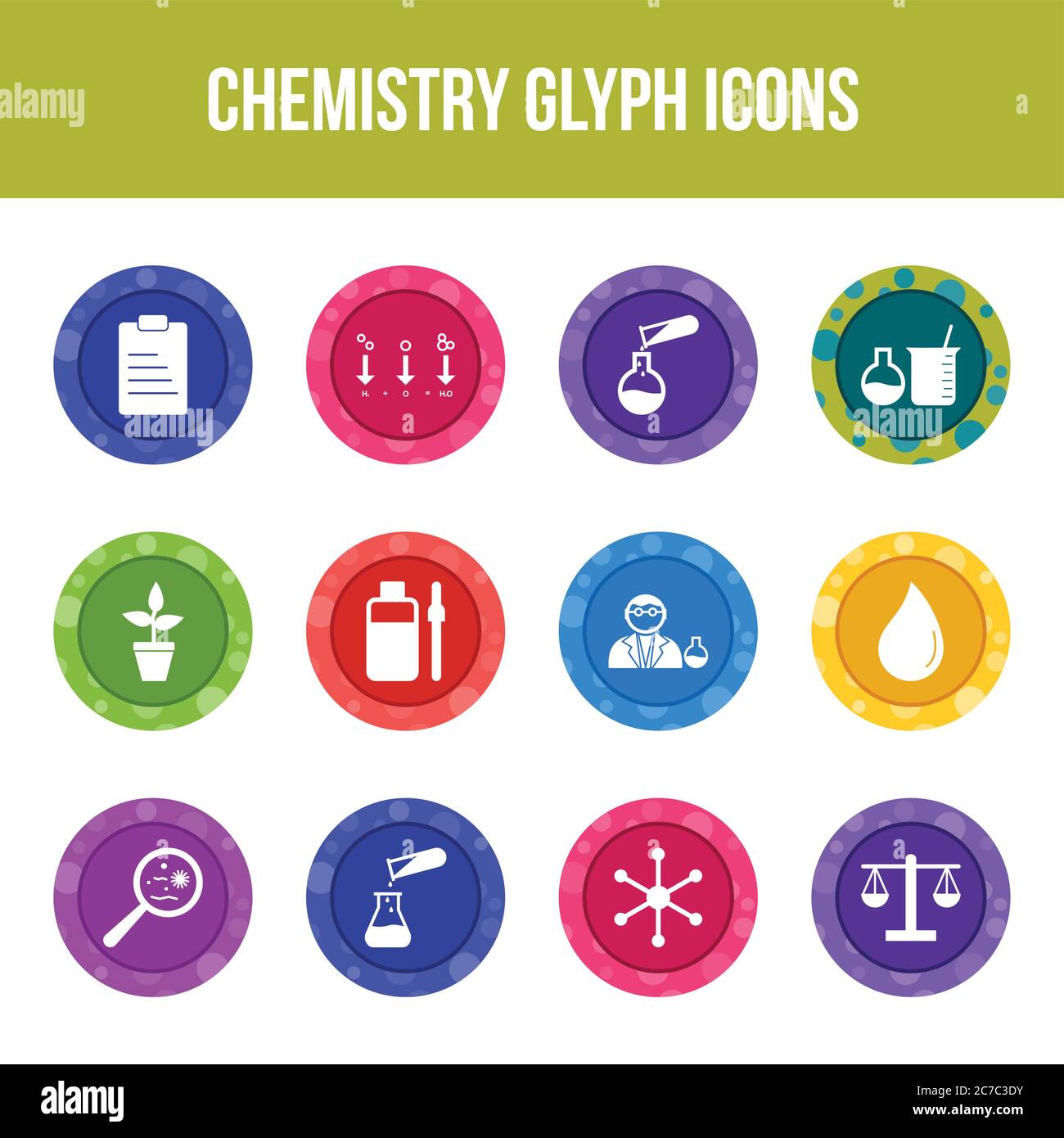 Chemistry lab mixing Stock Vector Images - Alamy