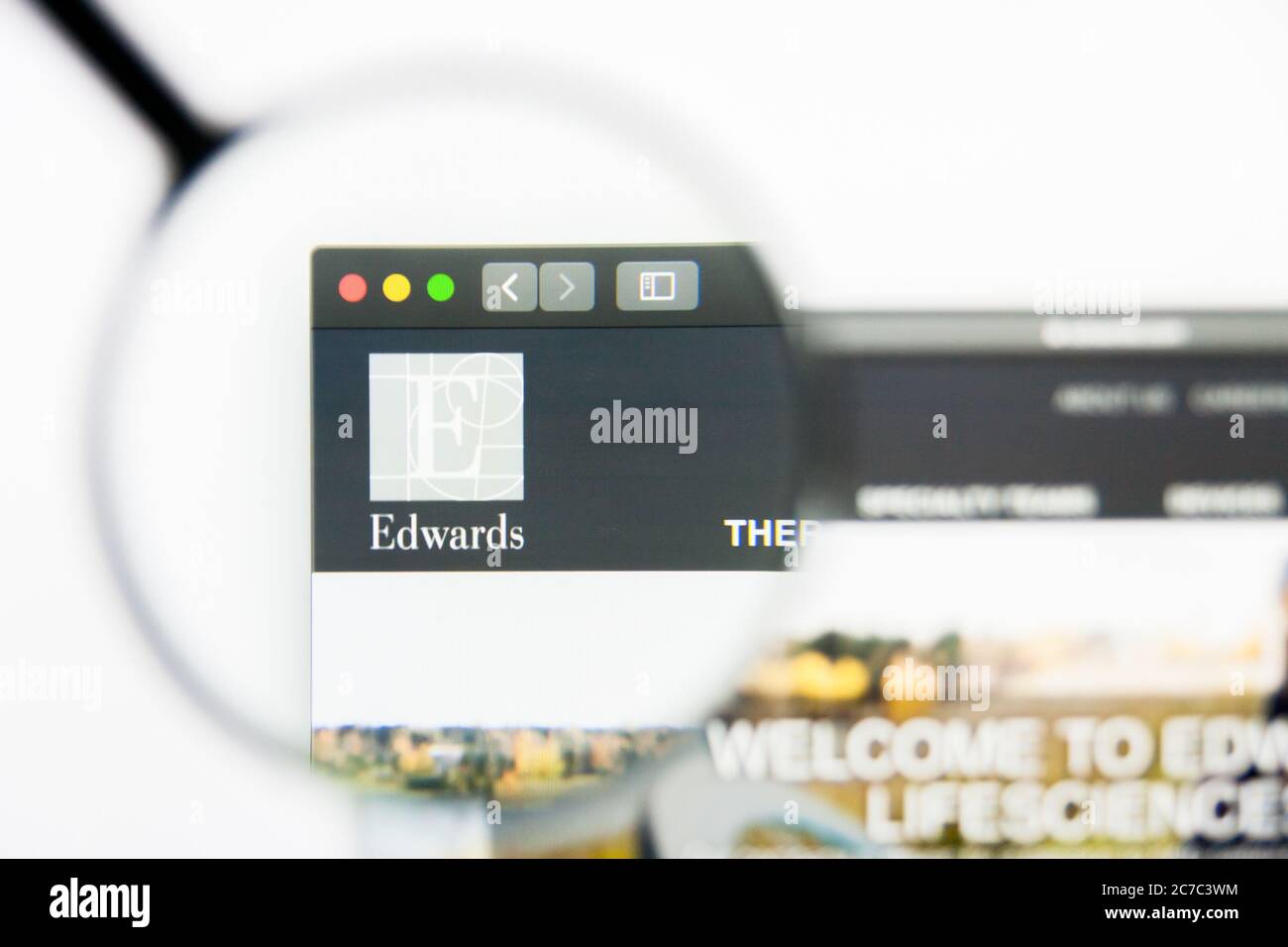 Los Angeles, California, USA - 24 March 2019: Illustrative Editorial of ...