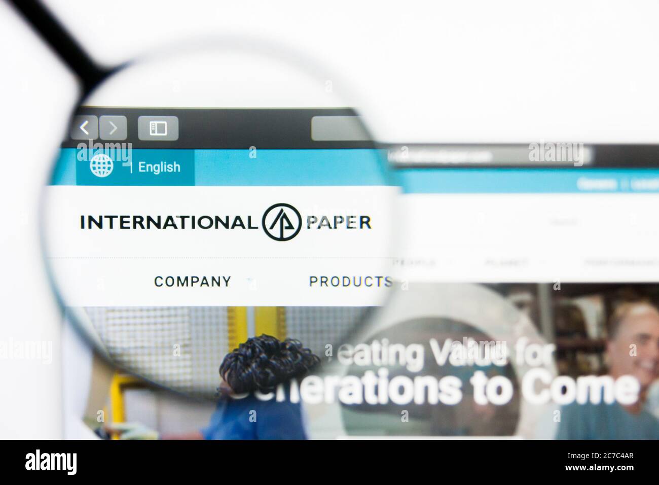 Paper logo hi-res stock photography and images - Alamy