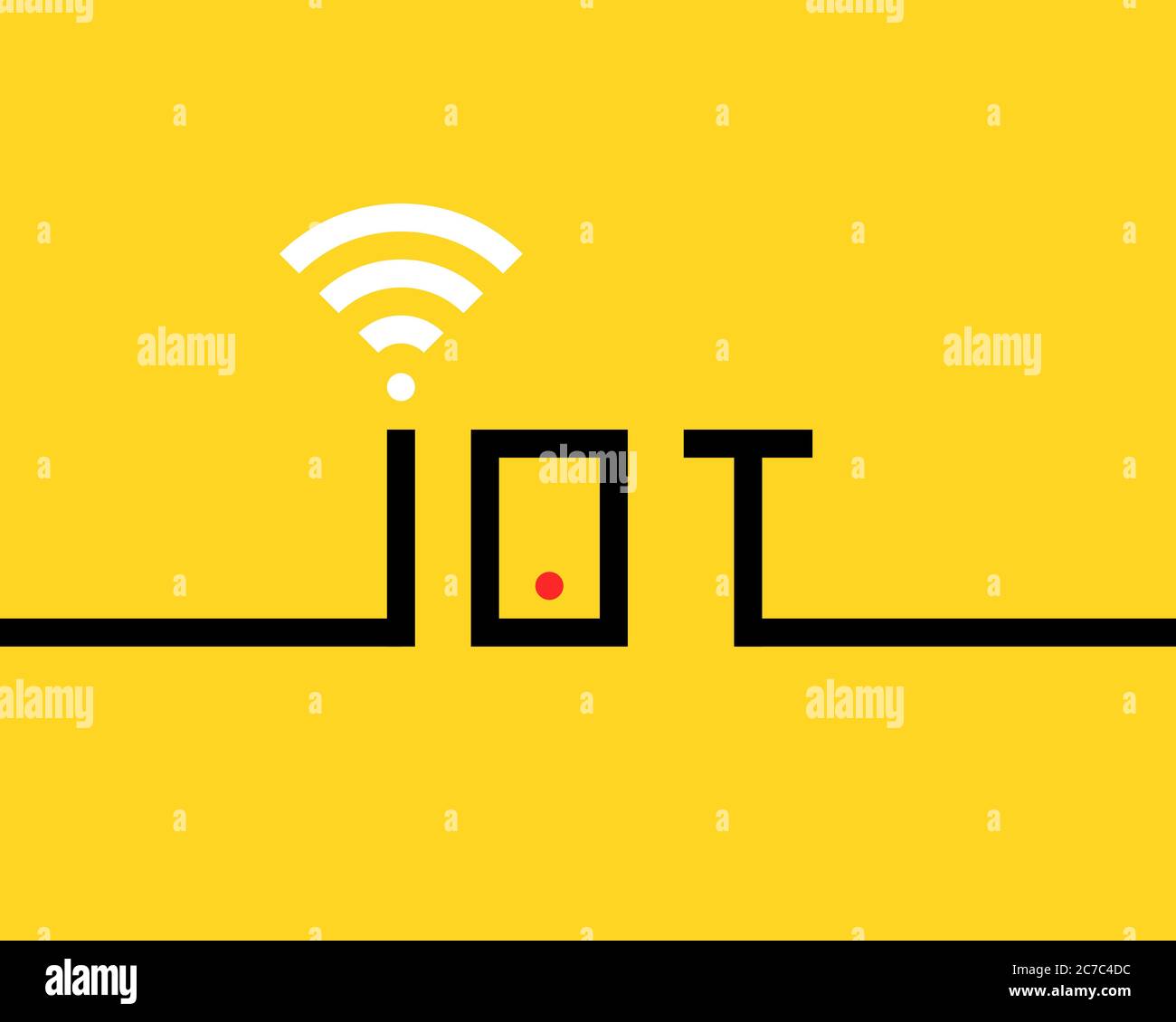 Internet things iot industry Stock Vector Images - Alamy
