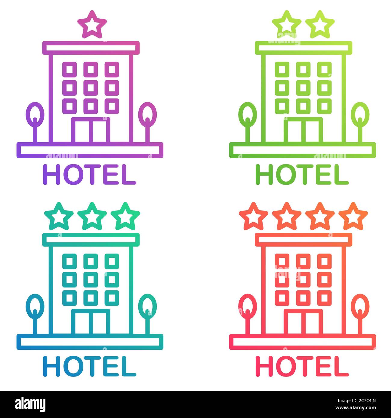 Hotel black flat icon hi-res stock photography and images - Alamy