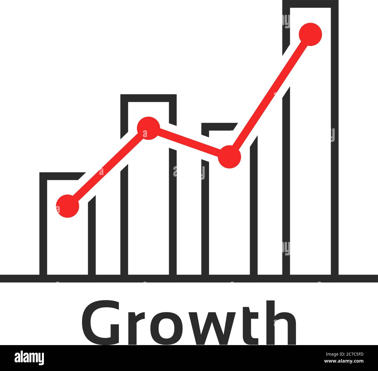 Exponential growth chart Stock Vector Images - Alamy