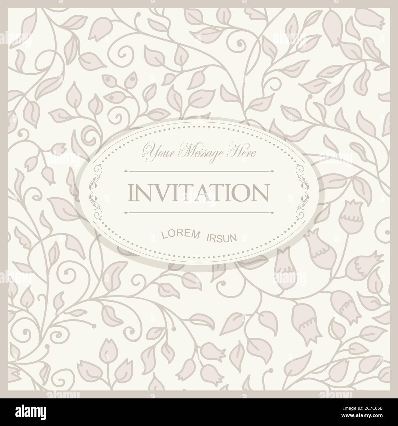 Set of Template greeting card, invitation and advertising banner ...