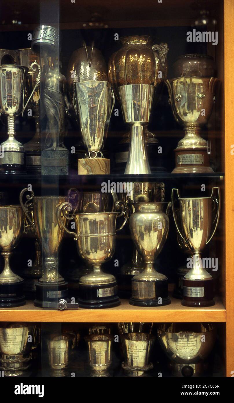 Enzo Ferrari's office at his Modena factory in 1987 Stock Photo - Alamy