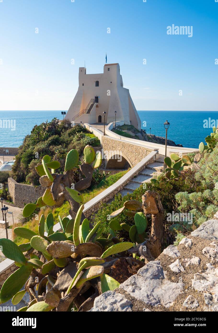 Sperlonga beach and torre truglia view hi-res stock photography and ...
