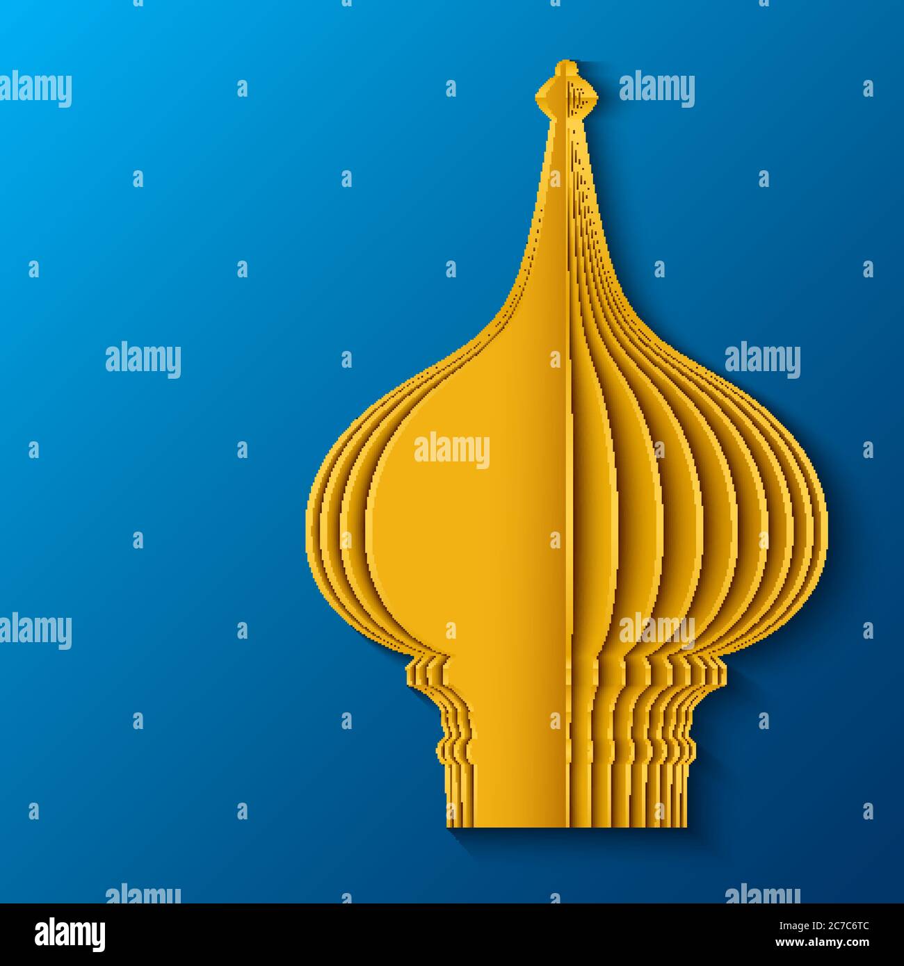 Vector paper cut form modern illustration Stock Vector Image & Art - Alamy