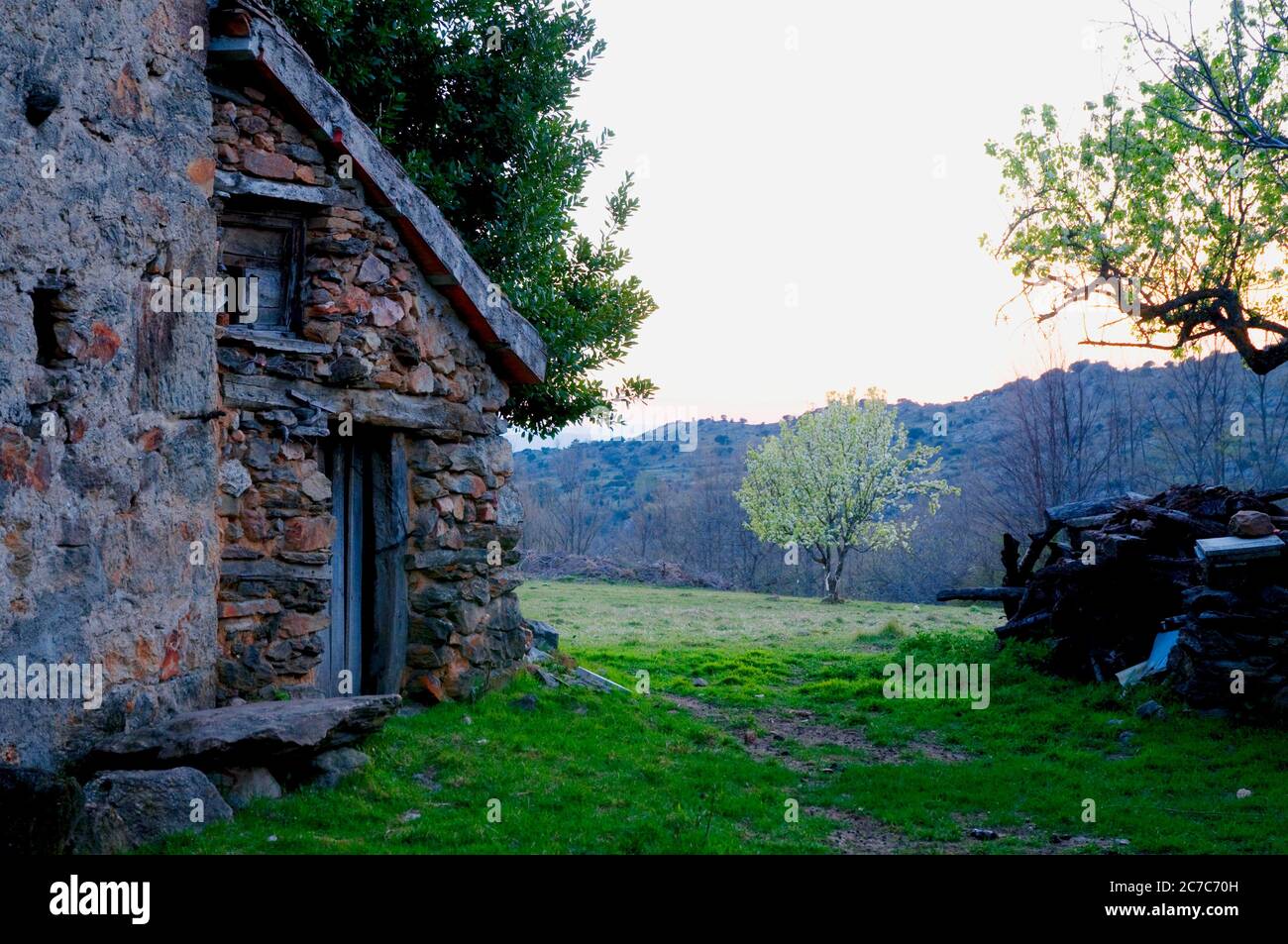 Stone House Spain Countryside High Resolution Stock Photography and ...
