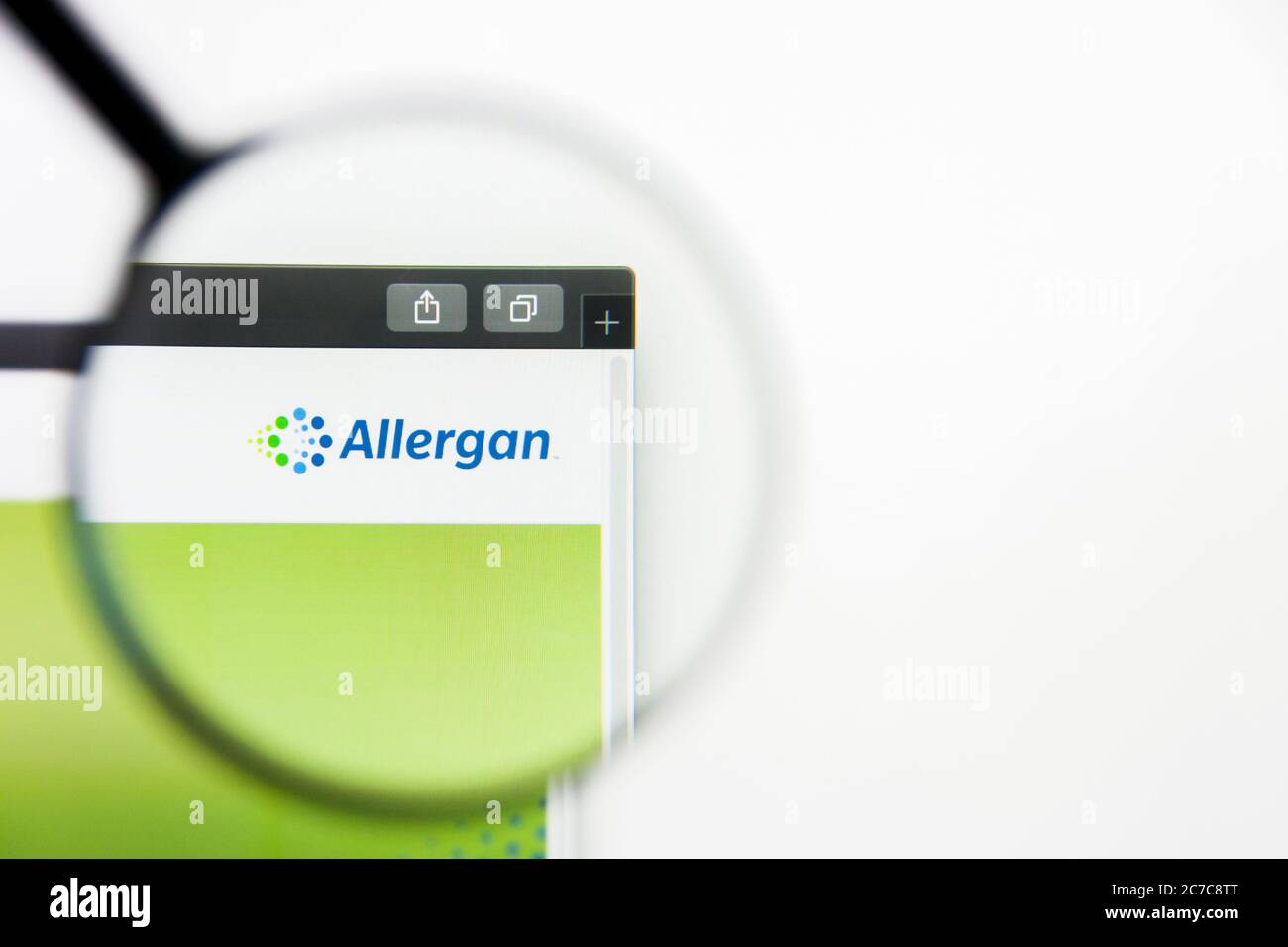 Allergan logo hi-res stock photography and images - Alamy