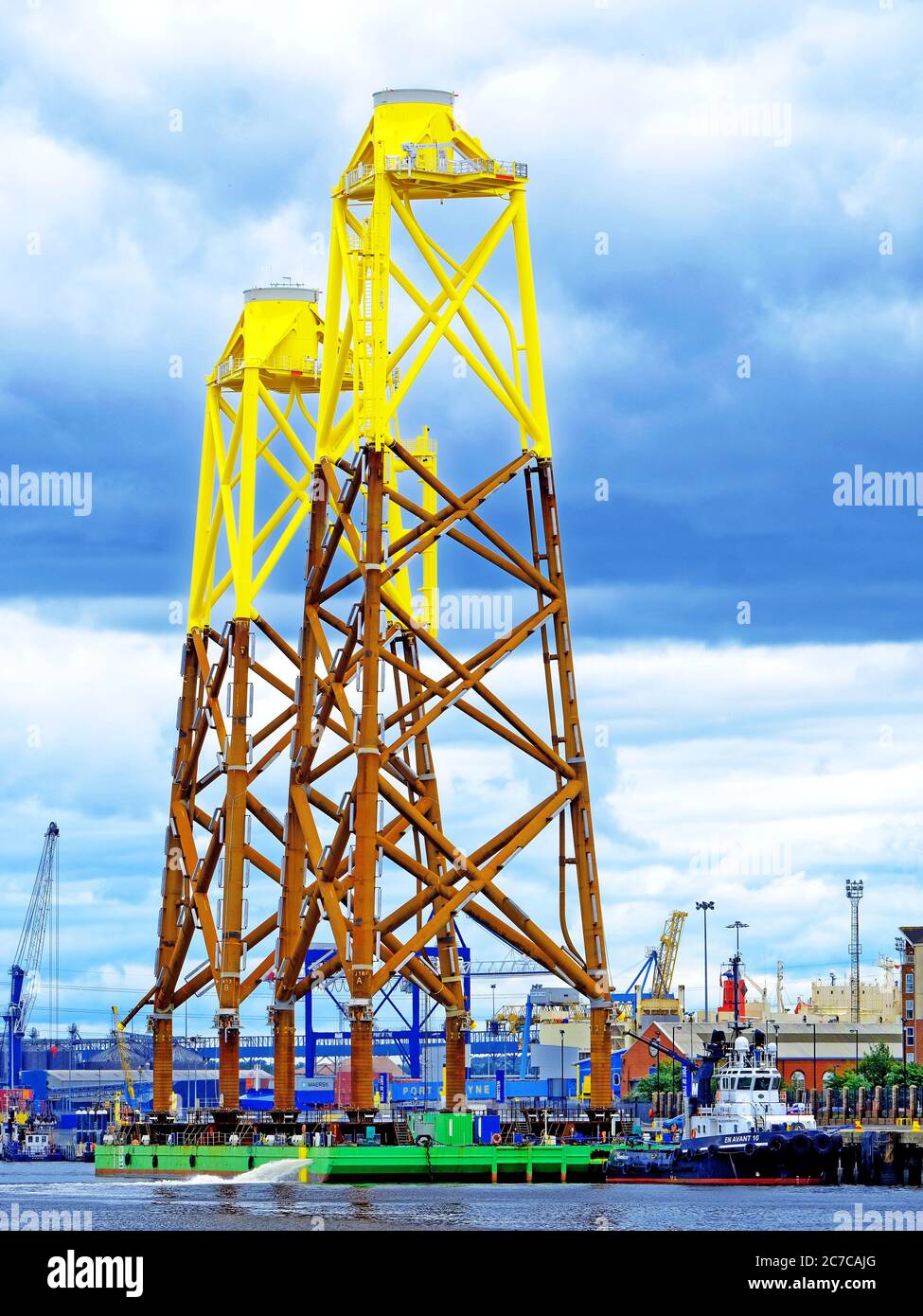 Smulders howdon tyneside yard hi-res stock photography and images - Alamy