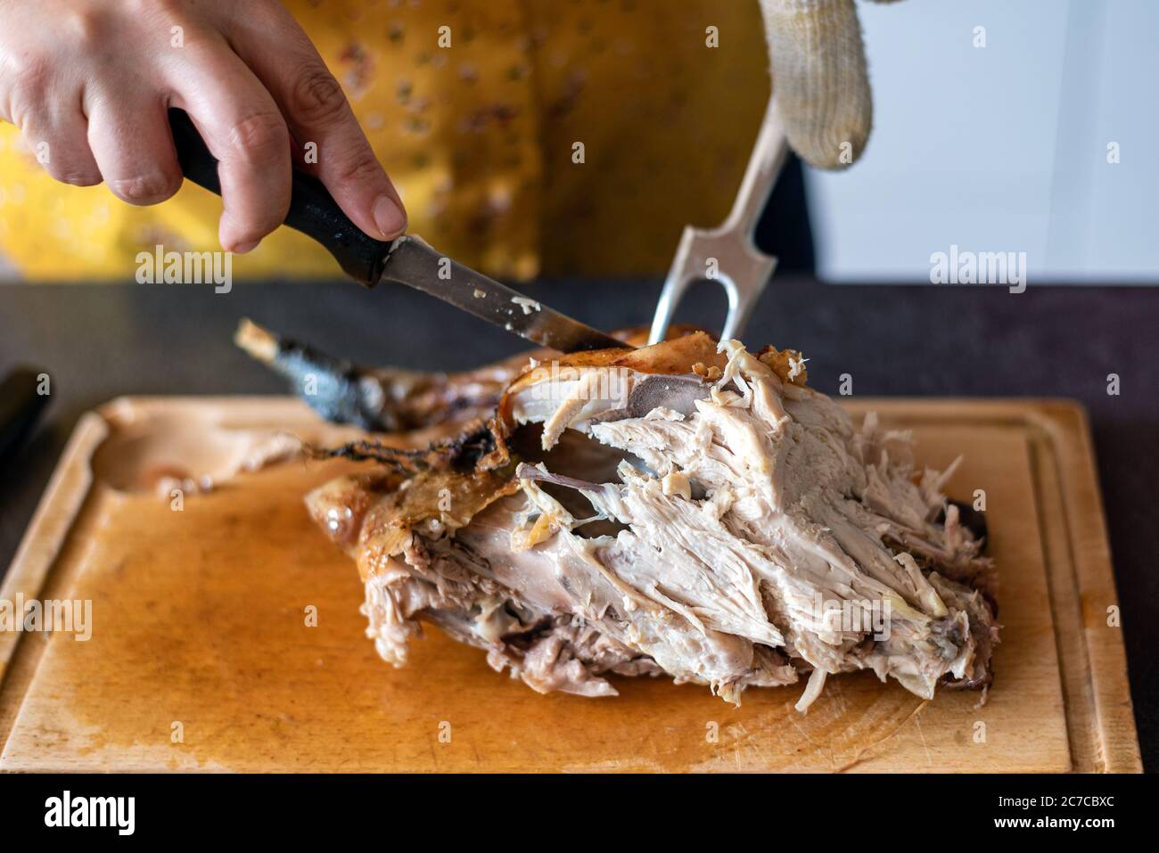 Chicken knife hi-res stock photography and images - Alamy