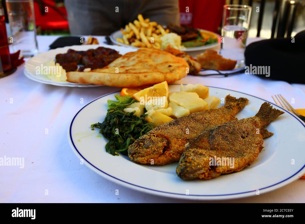 Traditional Bosnian food Stock Photo - Alamy
