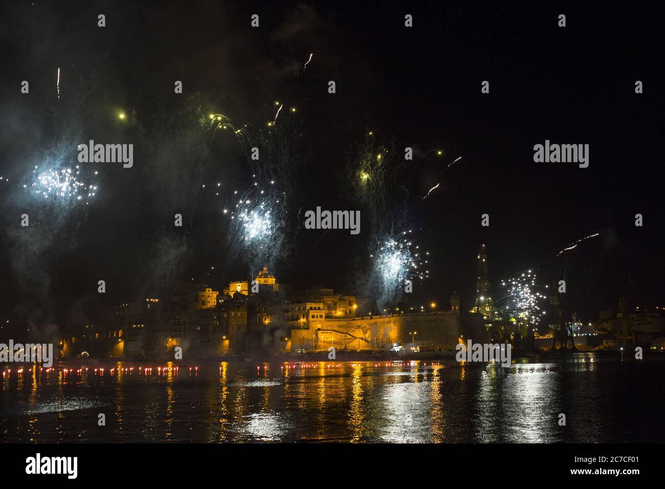 Fireworks festival, Malta Stock Photo - Alamy