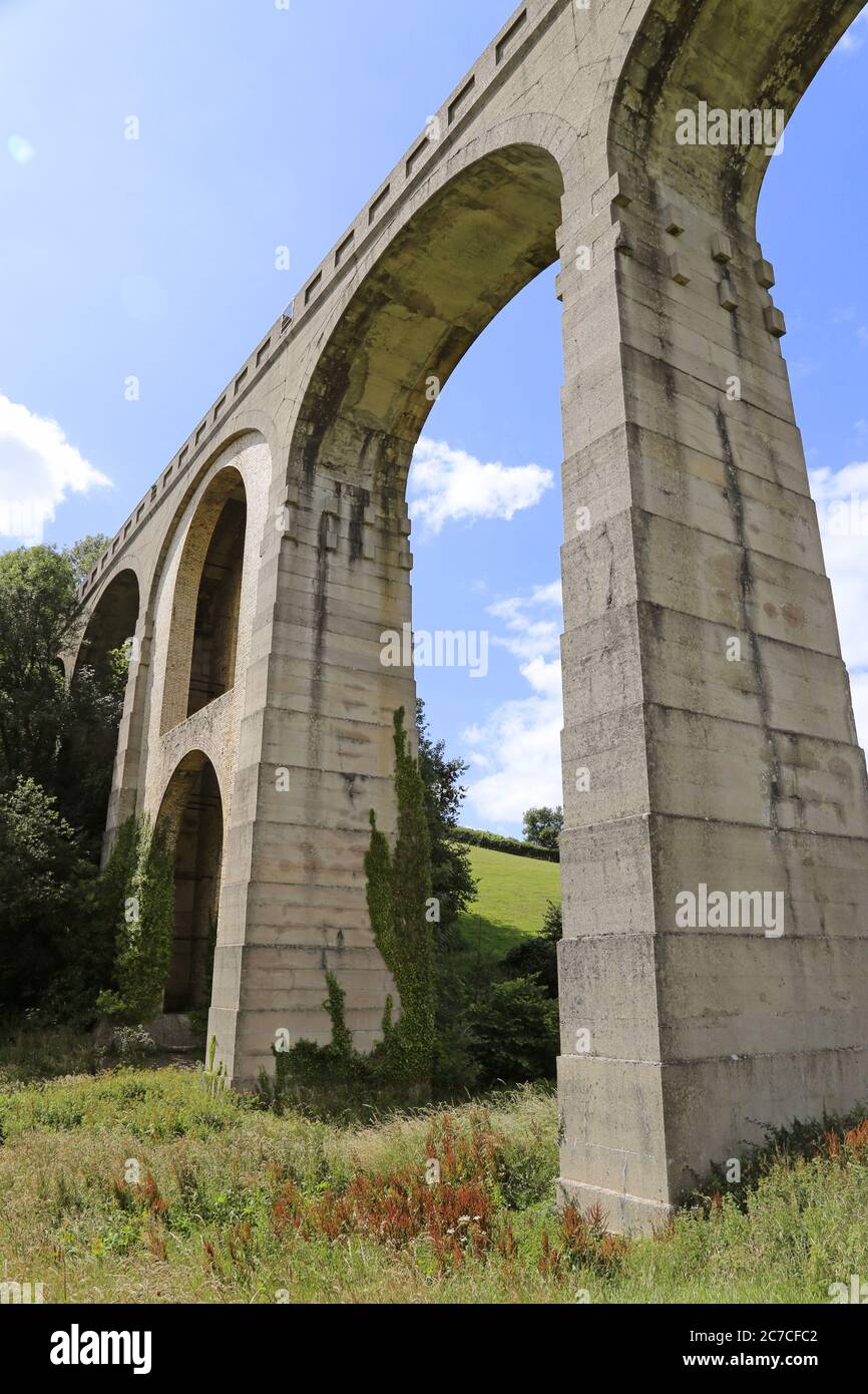 Cannington Lane railway viaduct (disused), Holcombe, Uplyme, Devon ...
