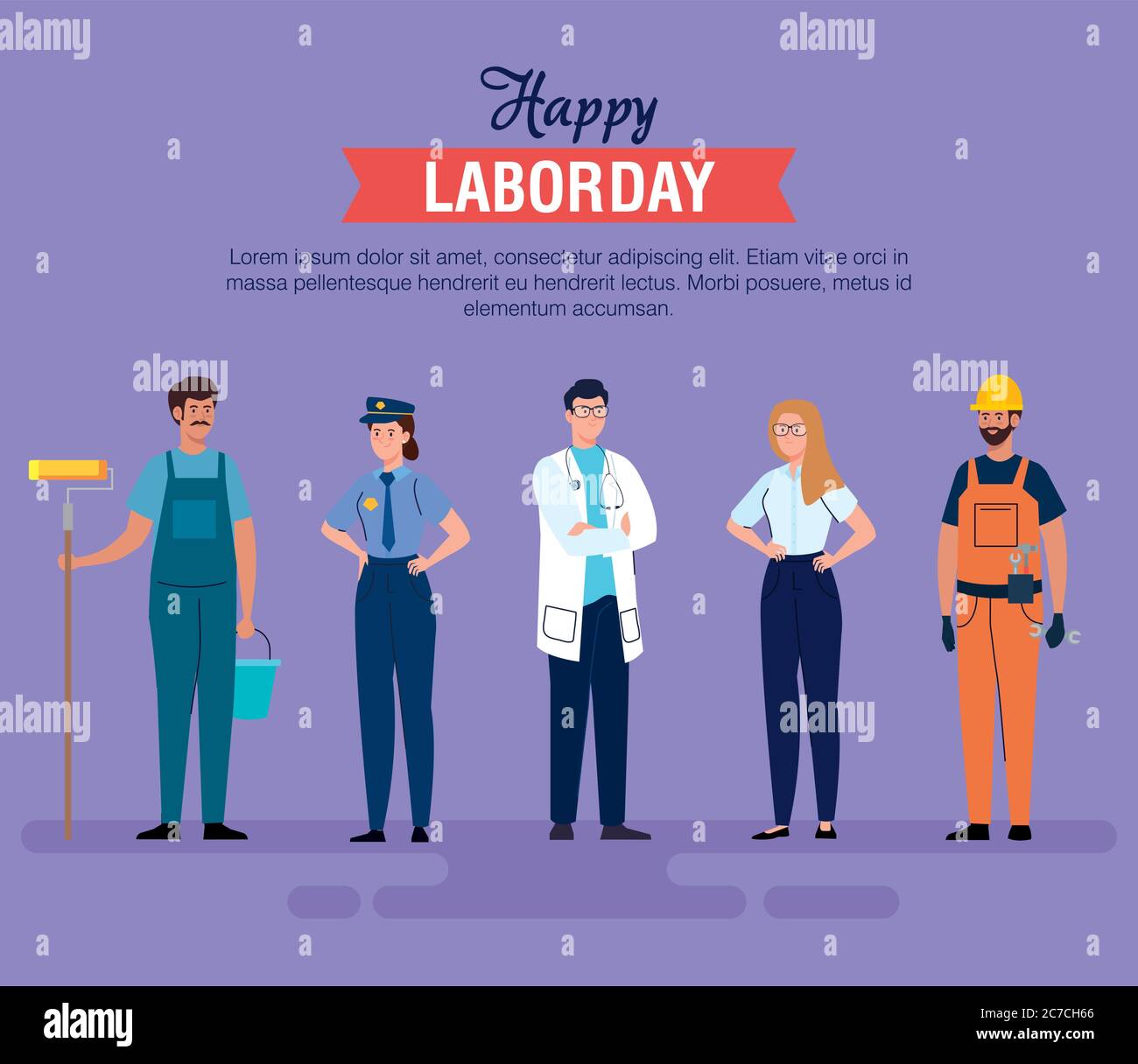 women and men workers vector design Stock Vector Image & Art - Alamy