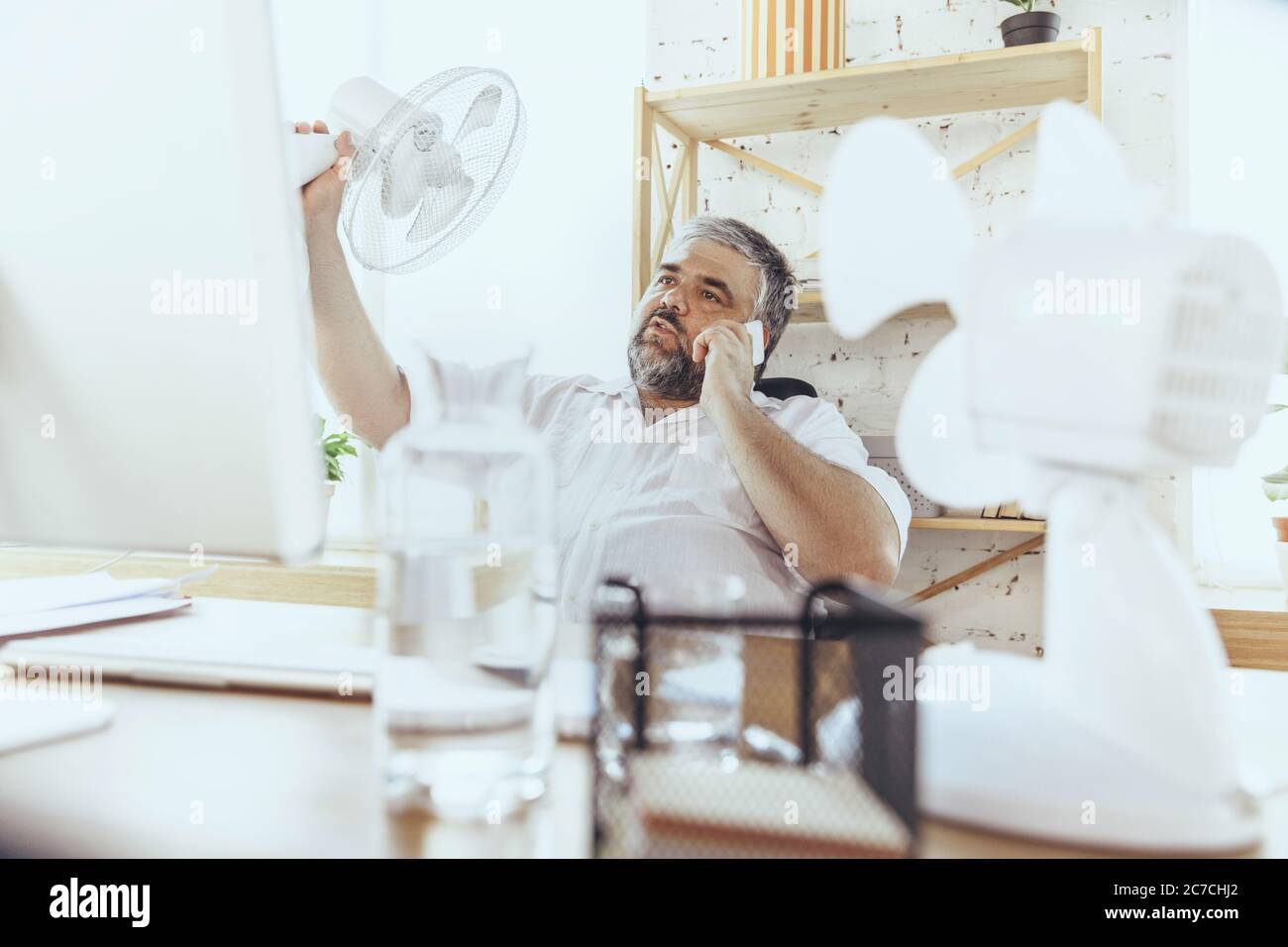 Feeling hot hi-res stock photography and images - Alamy