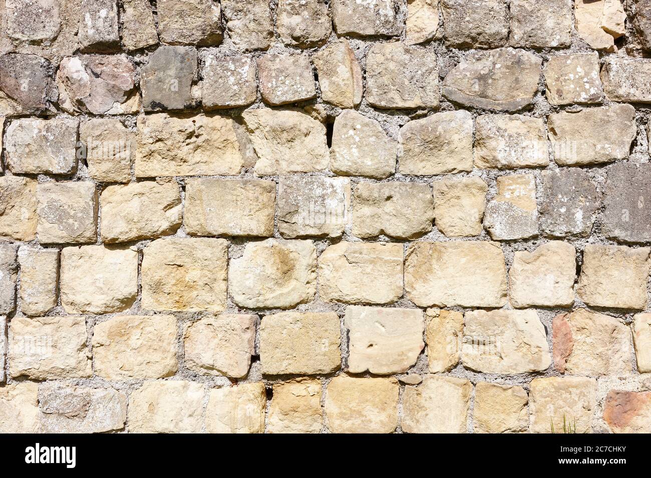 Stone and Brick Walls in the English Medieval Cathedral town of ...