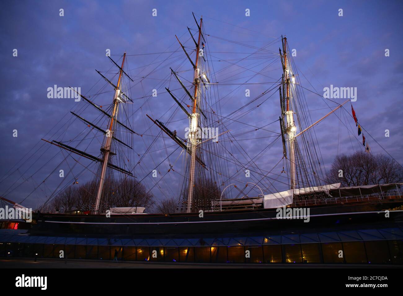 Wooden boat memorial in Greenwich, England Stock Photo - Alamy