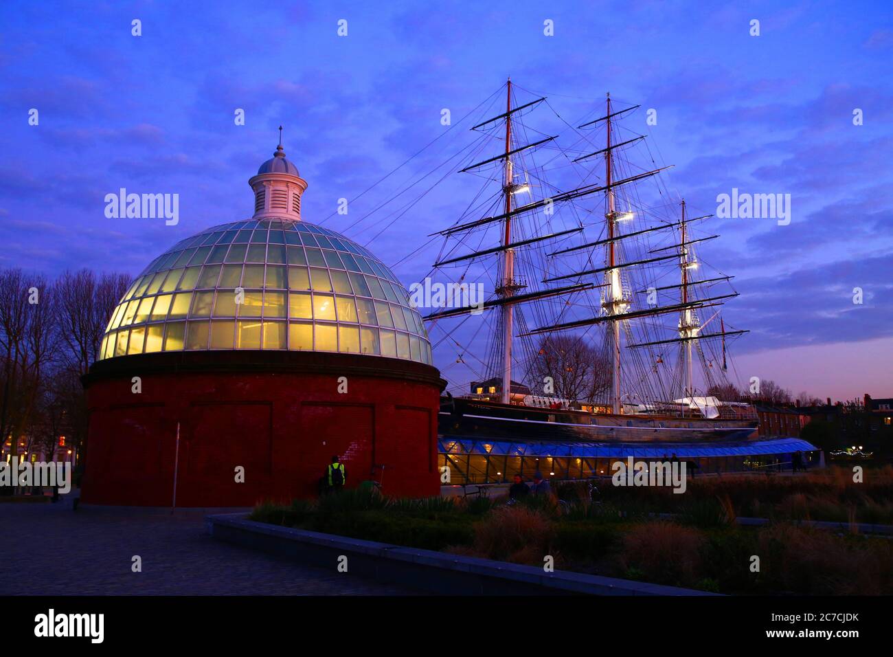 Wooden boat memorial in Greenwich, England Stock Photo - Alamy