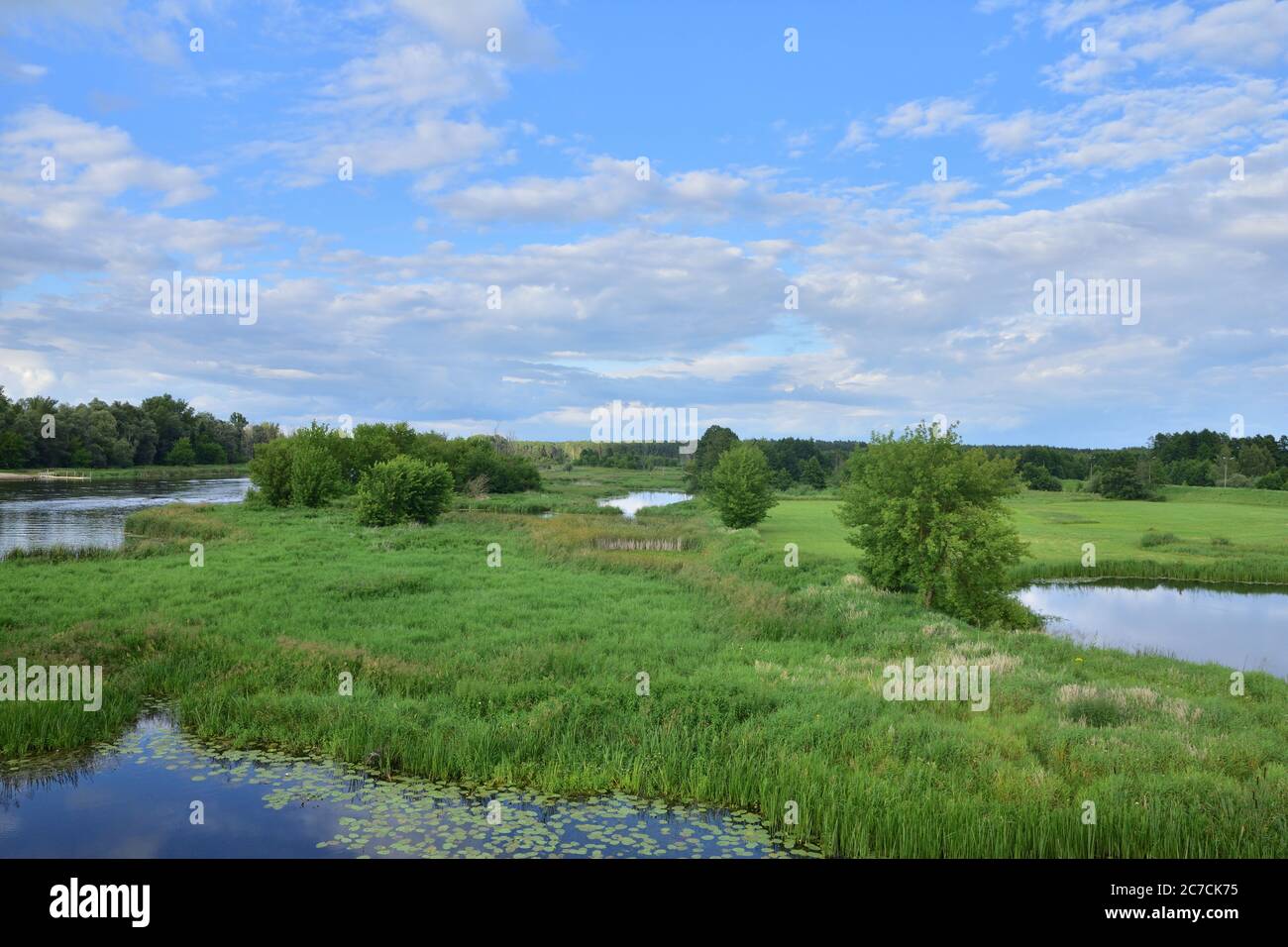 Meanders of a river hi-res stock photography and images - Alamy