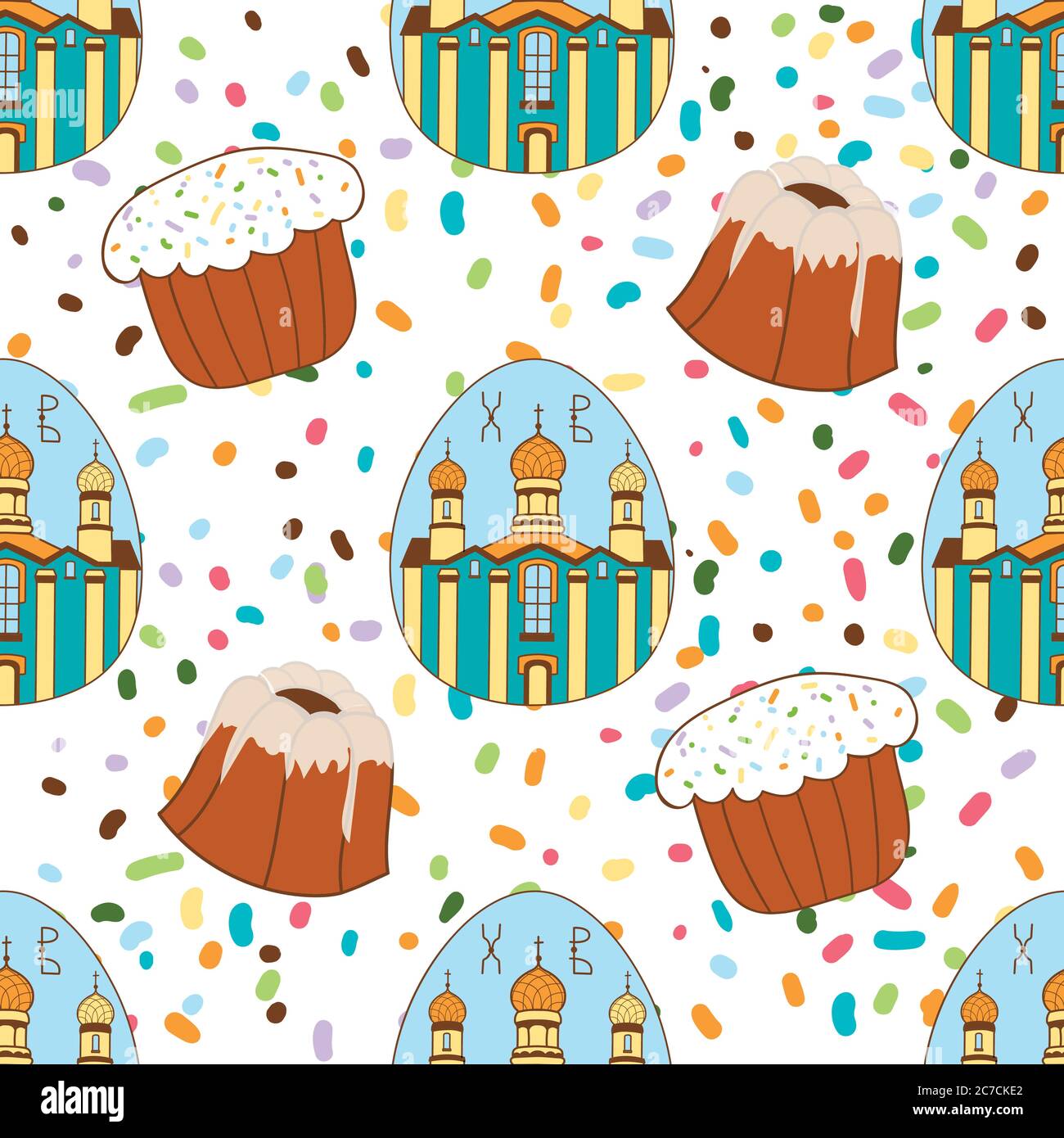 Blessing the pie Stock Vector Images - Alamy