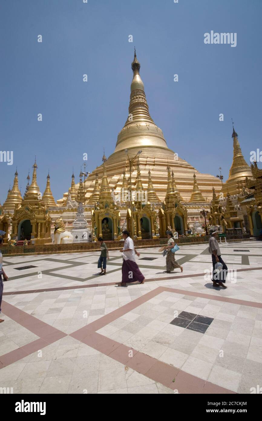 Yangon, capital of Myanmar Stock Photo - Alamy
