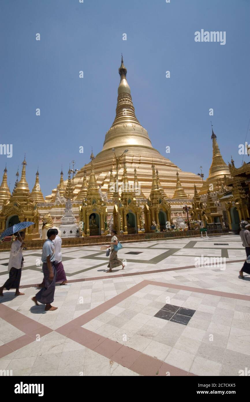 Yangon, capital of Myanmar Stock Photo - Alamy