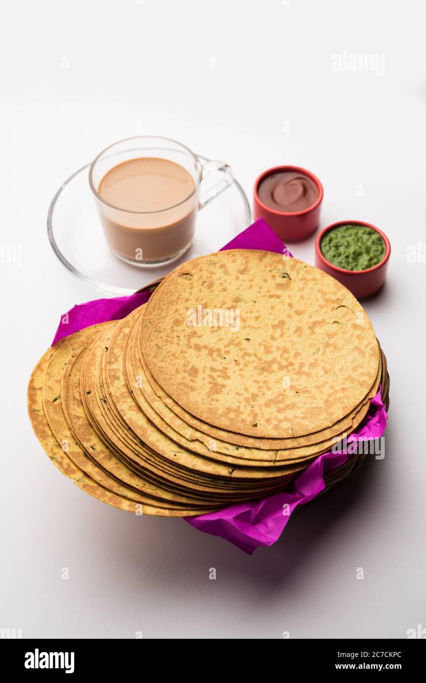 Khakhra is a thin cracker common in the Gujarati cuisines of western ...