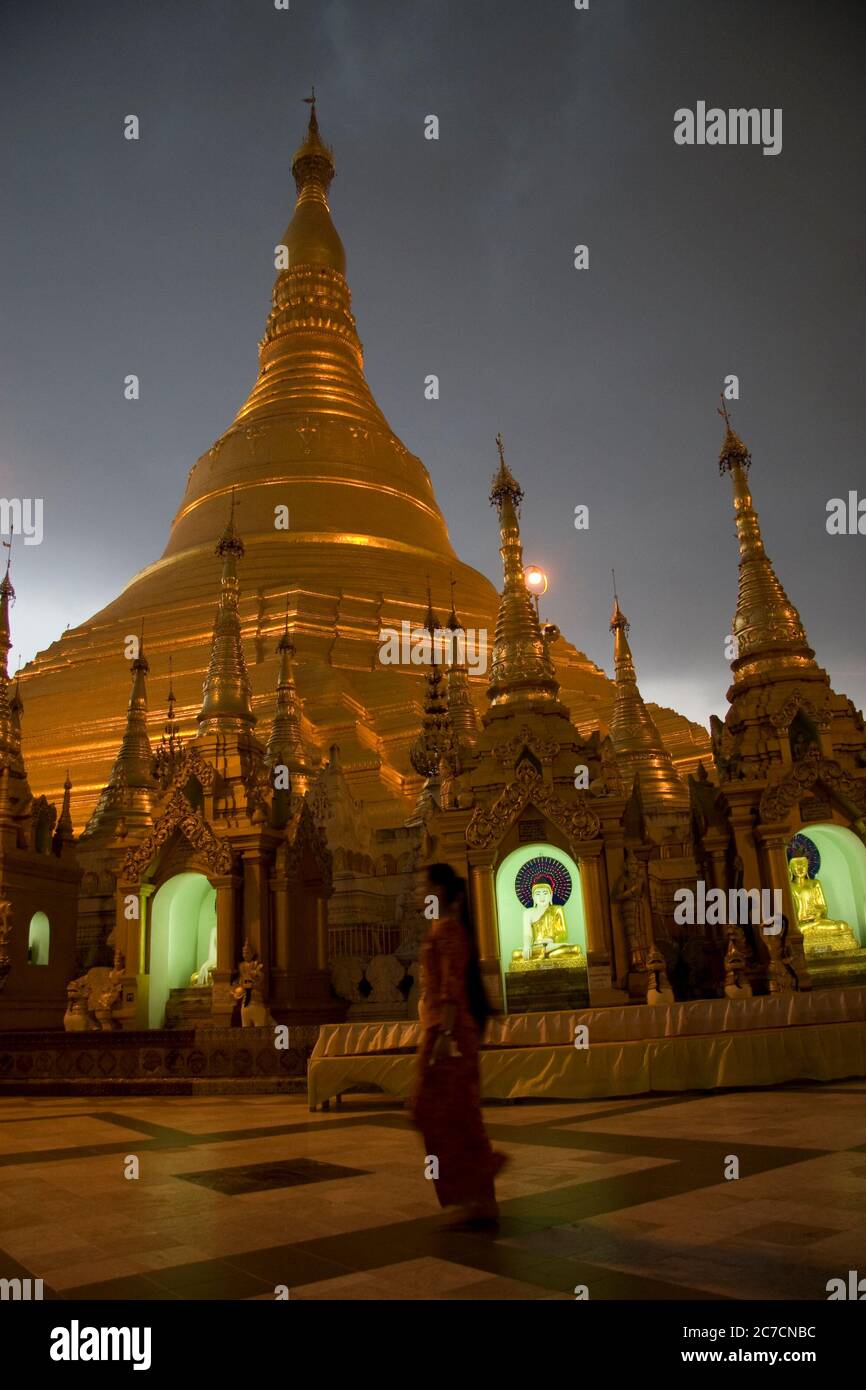 Yangon, capital of Myanmar Stock Photo - Alamy