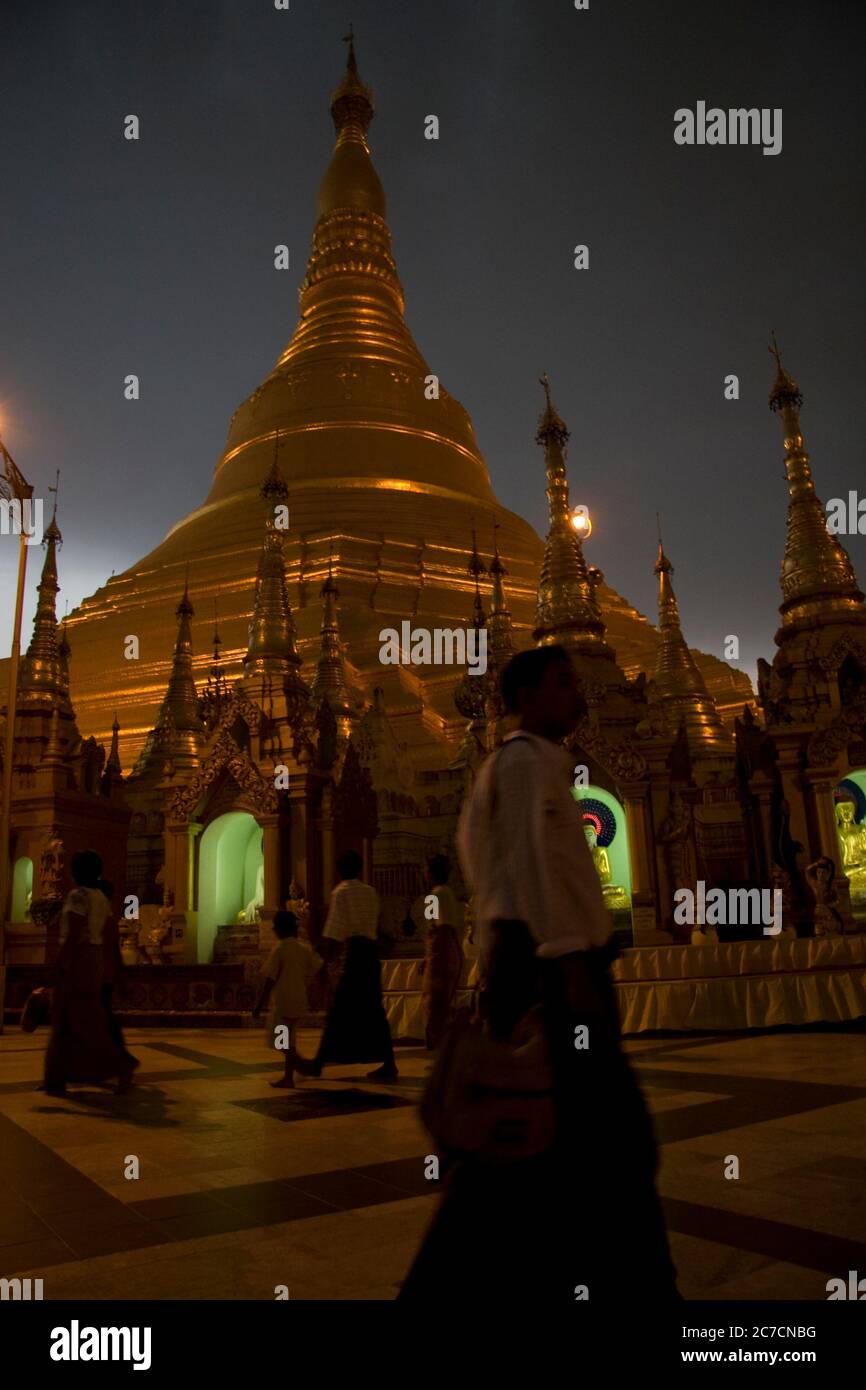 Yangon, capital of Myanmar Stock Photo - Alamy