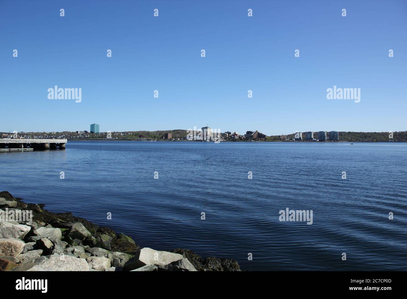 Halifax Nova Scotia waterfront spring Stock Photo - Alamy