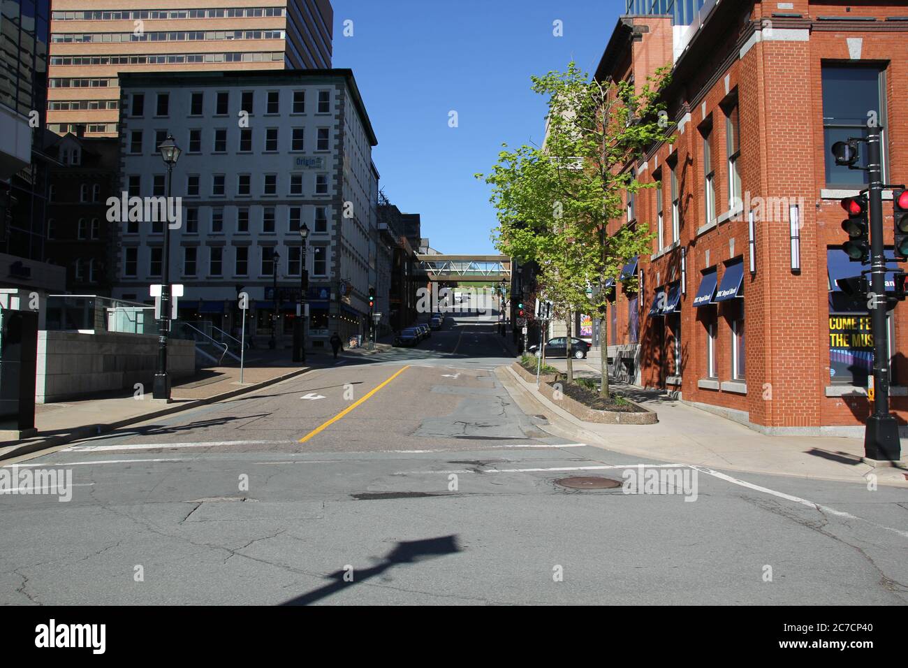 Halifax Nova Scotia building spring Stock Photo - Alamy