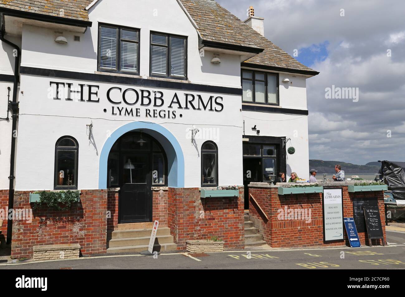Cobb Arms, Marine Parade, Lyme Regis, Dorset, England, Great Britain ...