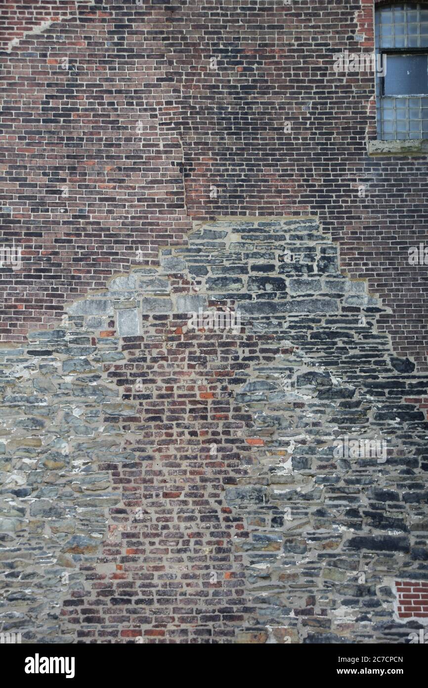 Halifax Nova Scotia brick wall Stock Photo - Alamy