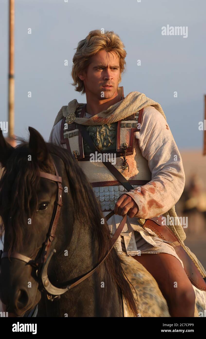 Colin Farrell in Alexander - Promotional Movie Picture Stock Photo - Alamy