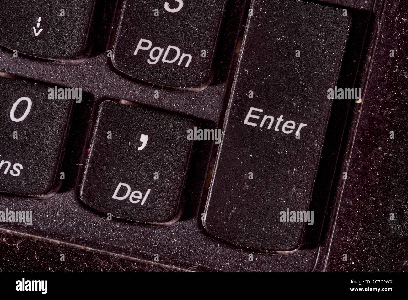 A computer keyboard. Focus on enter button. Black background Stock ... A computer keyboard. Focus on enter button. Black background Stock ...