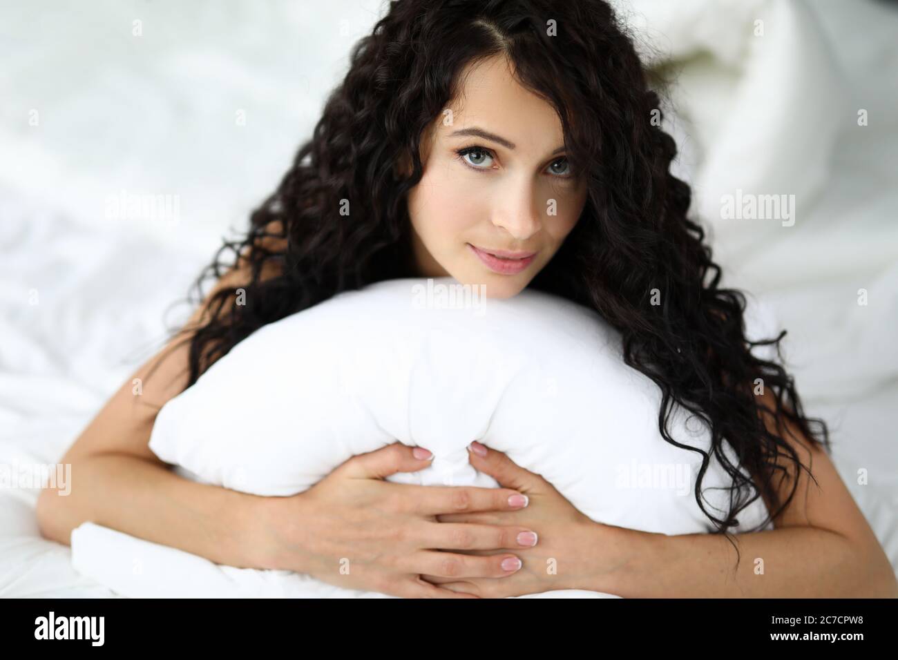 Charming lady with sweet smile Stock Photo - Alamy