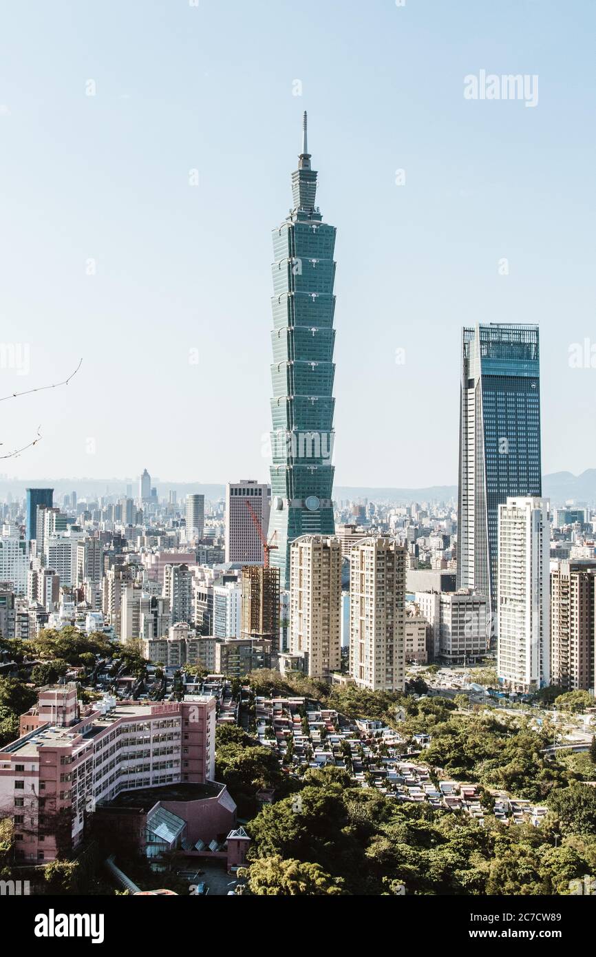 Aerial vertical view abstract skyscrapers hi-res stock photography and ...
