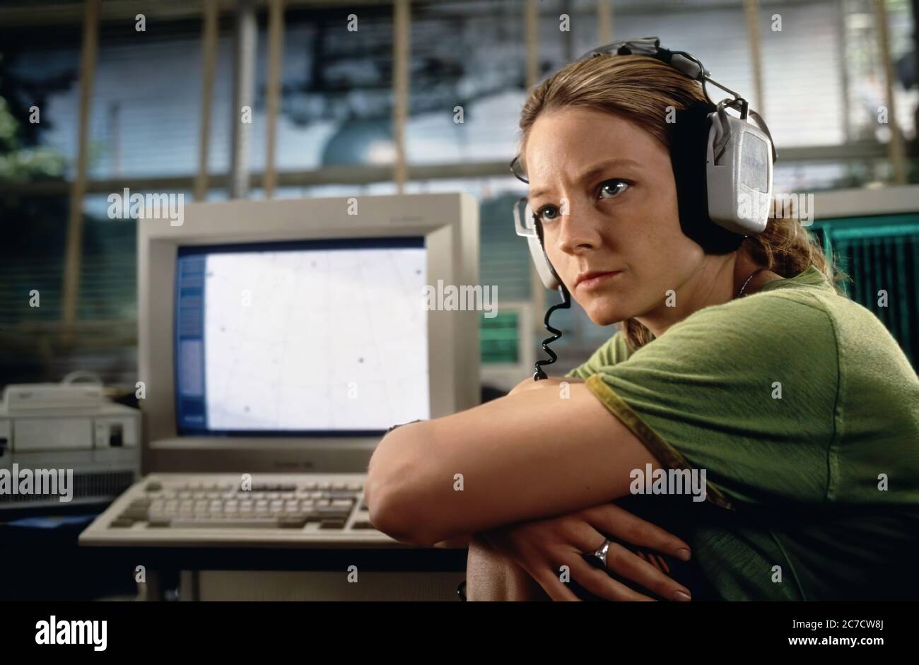 Jodie Foster in Contact - Promotional Movie Picture Stock Photo - Alamy