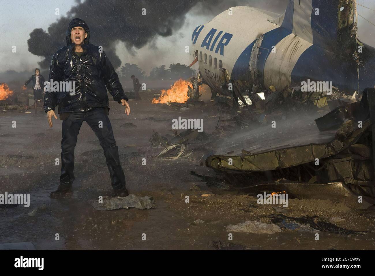 Nicolas Cage in Knowing - Promotional Movie Picture Stock Photo - Alamy
