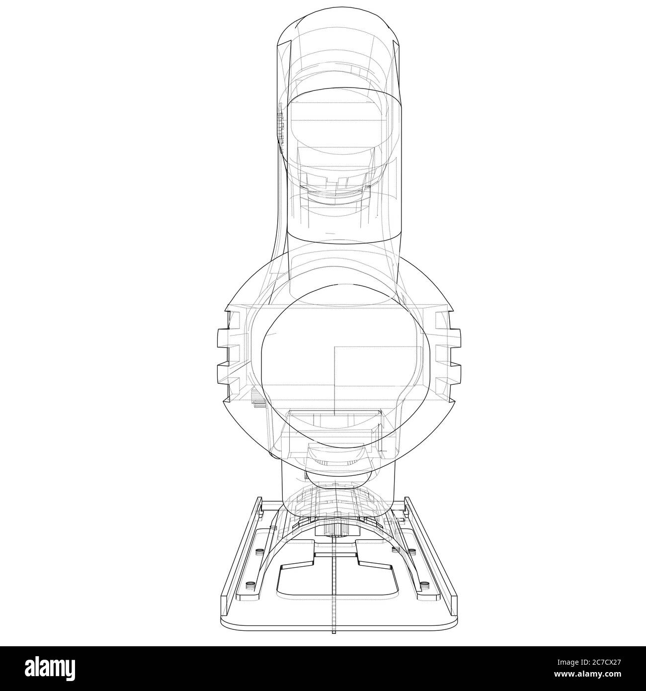 Jig saw icon electric Black and White Stock Photos & Images - Alamy