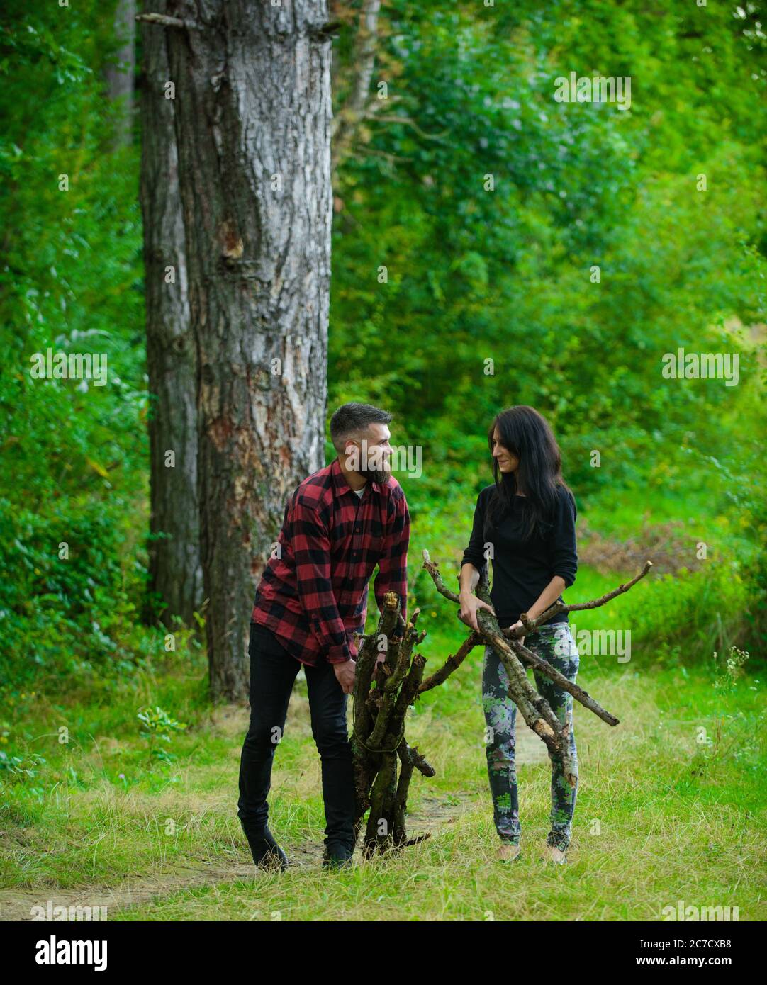 Gather Firewood High Resolution Stock Photography and Images - Alamy