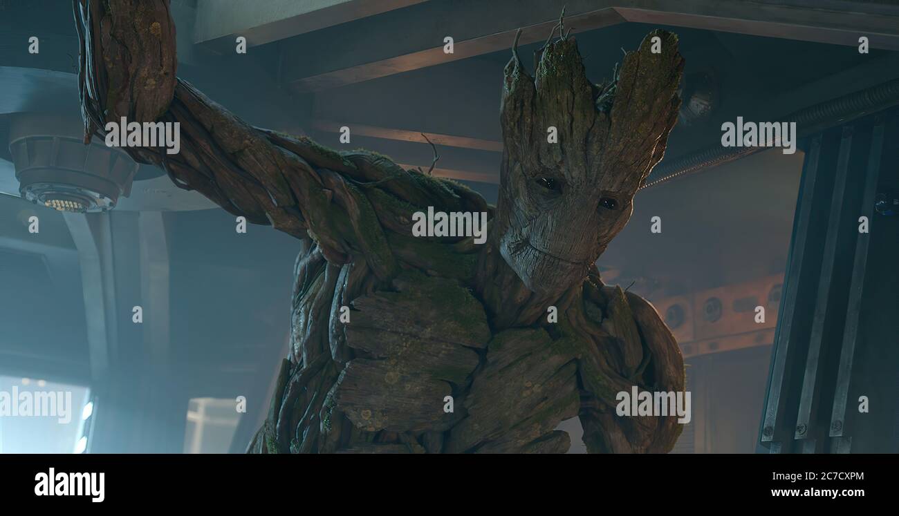 Vin Diesel As Groot In Guardians Of The Galaxy Promotional Movie