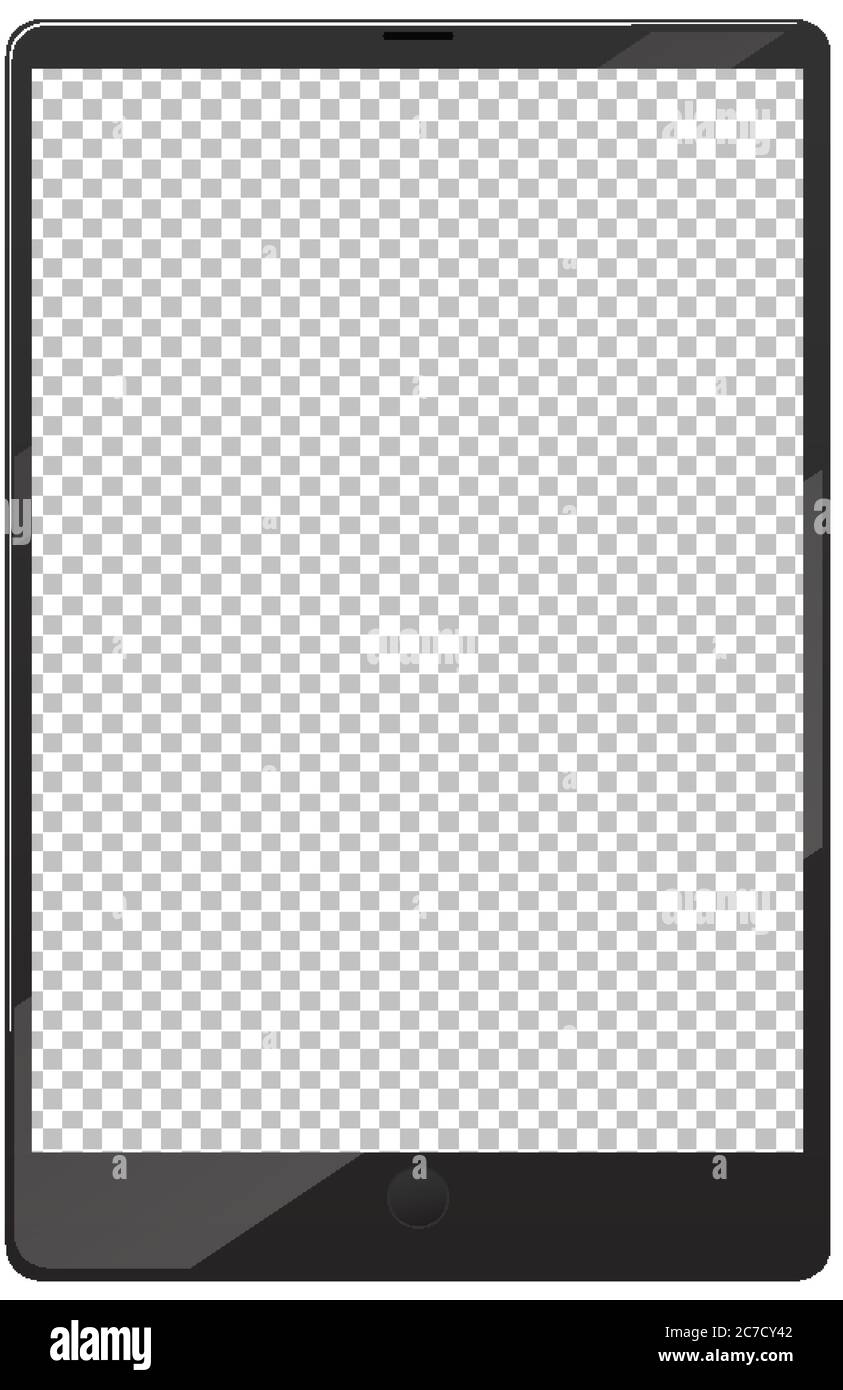 Blank smartphone icon isolated on white background illustration Stock ...