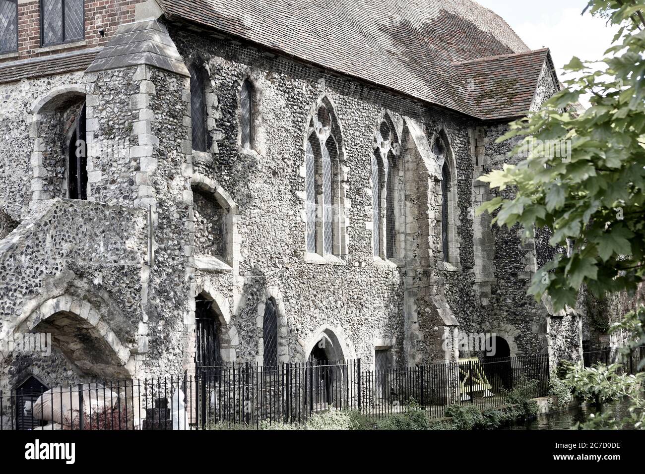 The English Medieval Cathedral town of Canterbury in Kent, England, UK ...