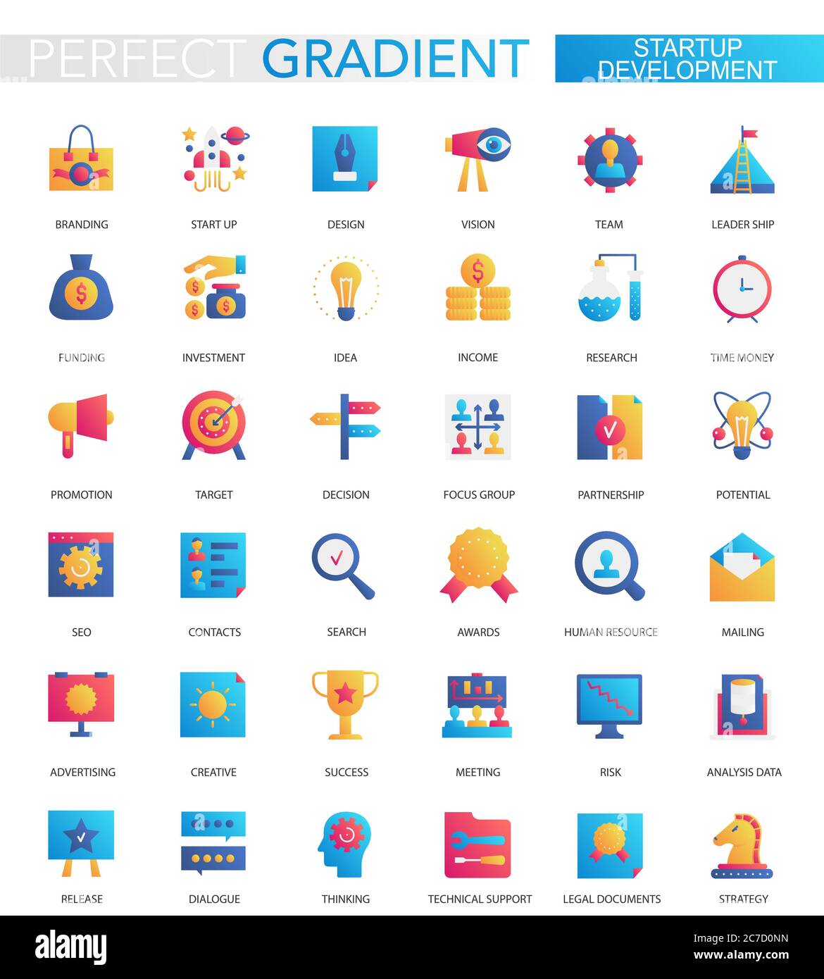 Startup concept software web Stock Vector Images - Alamy